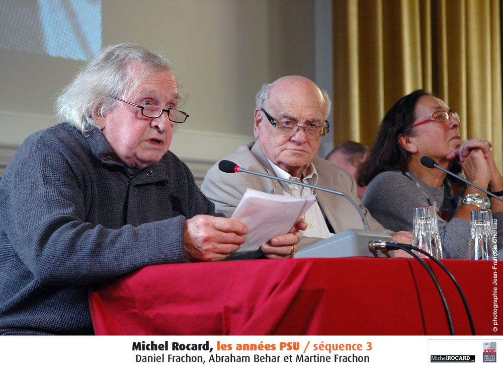 9- Daniel Frachon, Abraham Behar, Martine Frachon